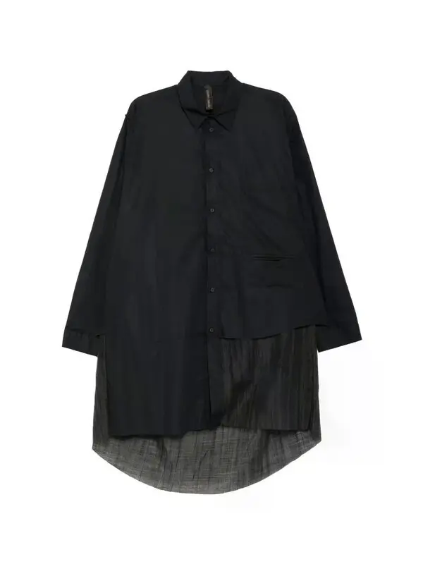 GIOVANNI CAVAGNA Layered-panel Pocket Shirt
