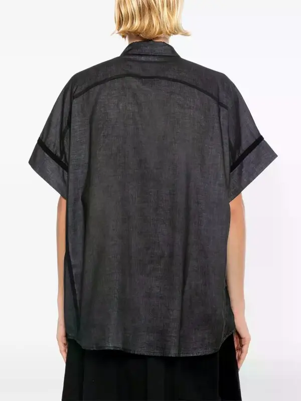 GIOVANNI CAVAGNA Button-up Short-sleeve Shirt
