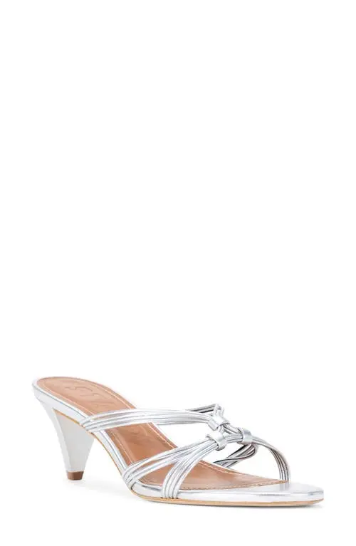 Staud Straud Carrie Strappy Slide Sandal - Silver
