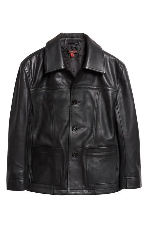 LU'U DAN Creep Leather Jacket