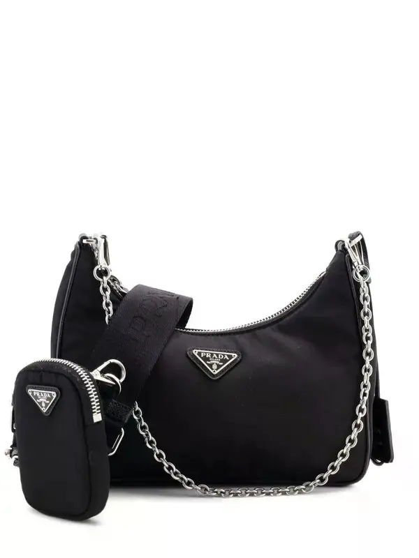 Prada Re-edition 2005 Shoulder Bag - Black