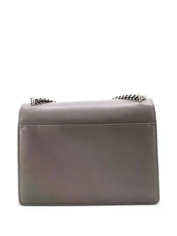 Saint Laurent Sunset Medium Crossbody Bag - Grey