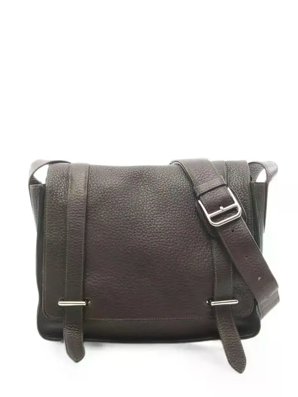 Hermès 2015 Steep Caporal 27 Shoulder Bag - Brown