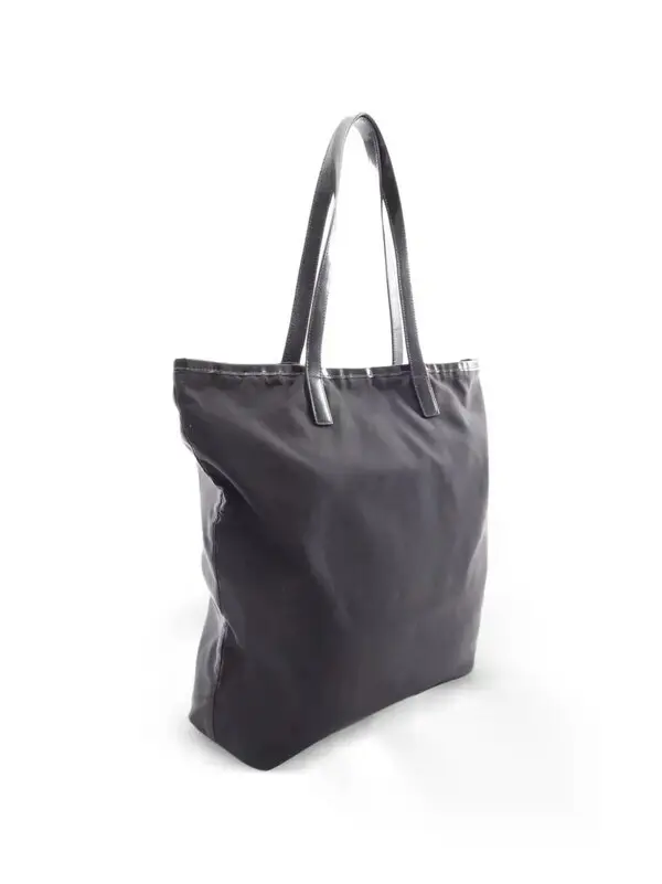 Prada Logo Print Tote Bag