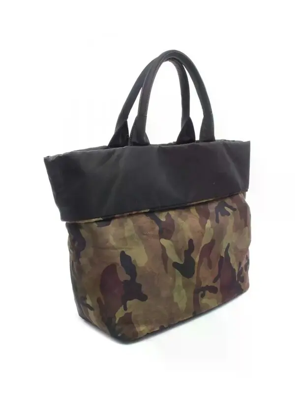 Prada Camouflage Reversible Tote Bag