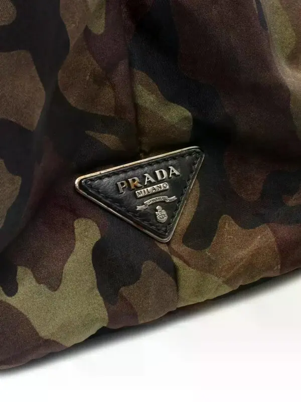 Prada Camouflage Reversible Tote Bag