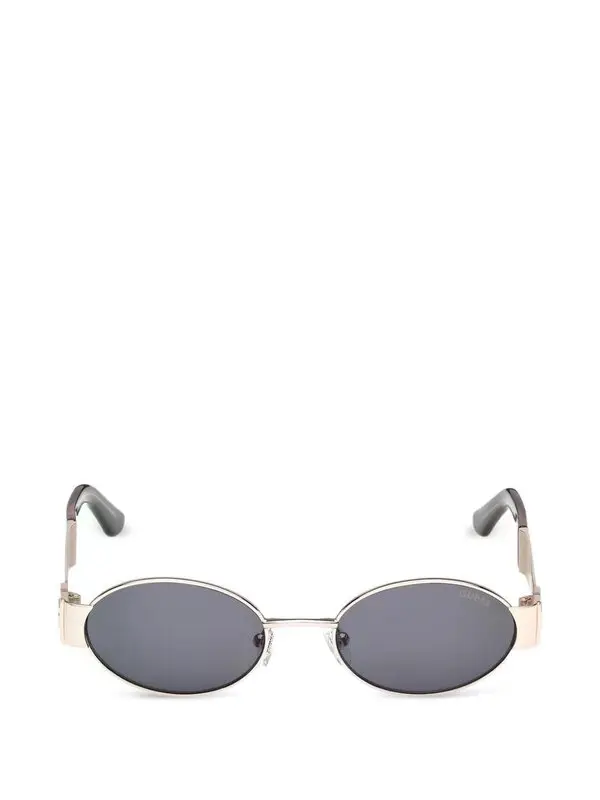 Guess Oval Frame Sunglasses - Gold