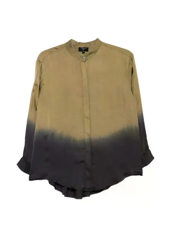 RAGA Band Collar Buttoned Shirt