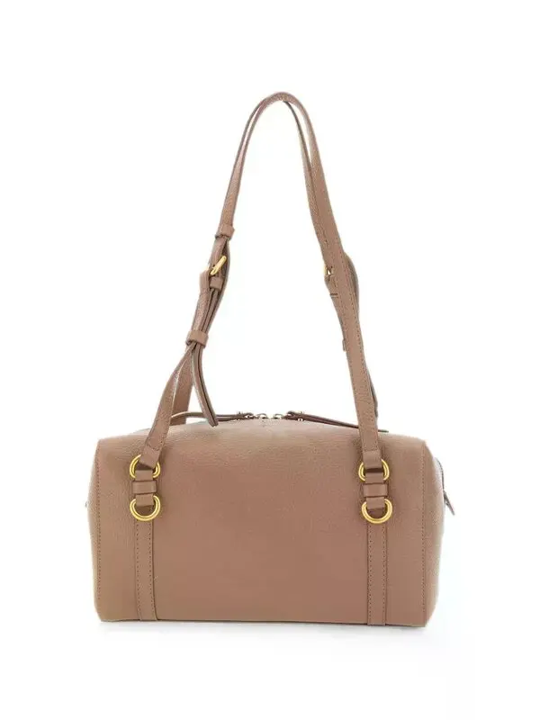 GIANNI CHIARINI Terry Pebbled-leather Shoulder Bag - Pink