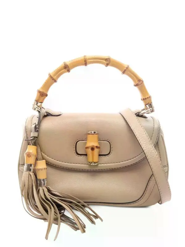 Gucci 2000s Bamboo Tote Bag