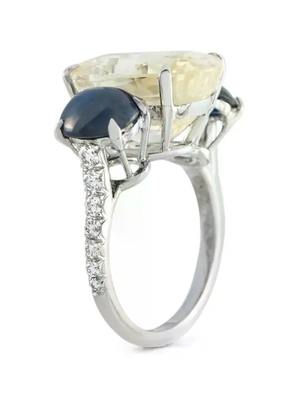 LB EXCLUSIVE Sapphire And Diamond Ring