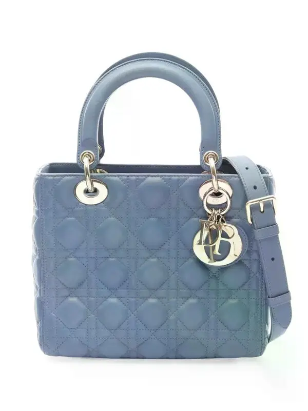 Dior Lady Tote Bag - Blue