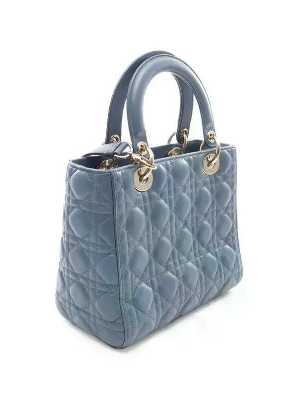 Dior Lady Tote Bag - Blue