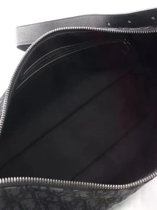 Dior Oblique-jacquard Zipped Shoulder Bag