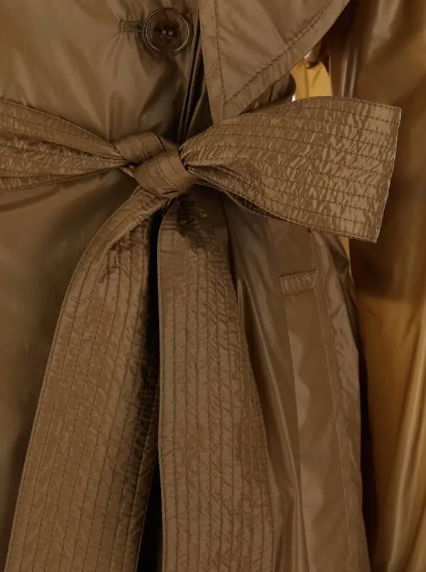 Saint Laurent Double-breasted Trench Coat - Multicolor