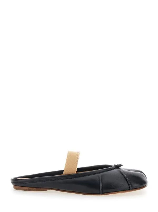 MAISON MARGIELA Tabi Ballerina Mule With Elastic Band - Multicolor