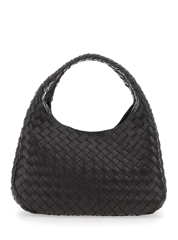 Bottega Veneta Campana Shoulder Bag Woven Leather - Multicolor