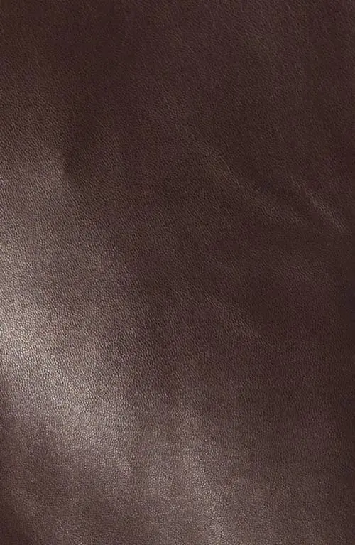Nour Hammour Roland Sculpted Leather Bomber Jacket