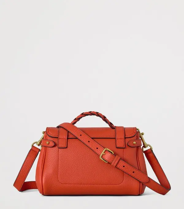 Mulberry Alexa Leather Cross-body Bag - Orange