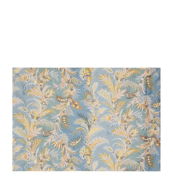 Etro Caladium Pillowcase - Blue