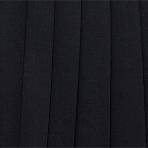 Prada Wool Fleece Pleated Midi Skirt