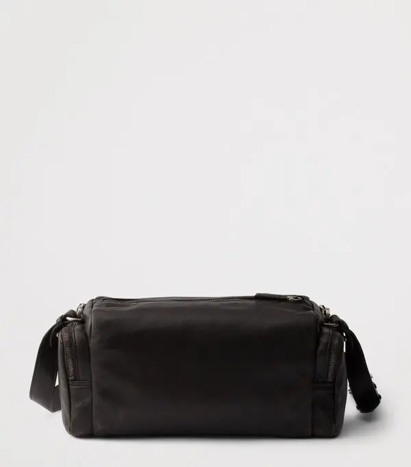 Prada Nappa Leather Shoulder Bag - Brown