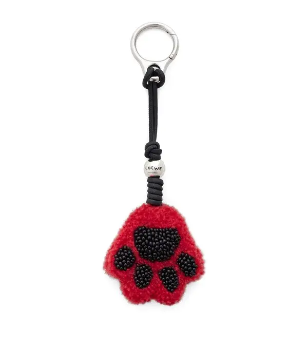 Loewe Paw Charm - Black