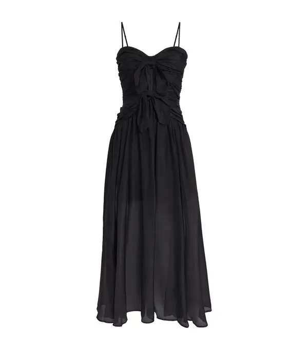 Zimmermann Silk Aster Midi Dress