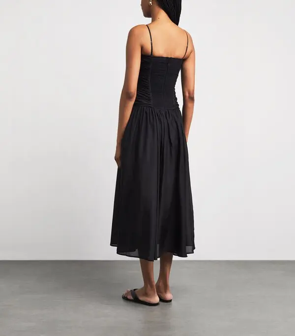 Zimmermann Silk Aster Midi Dress