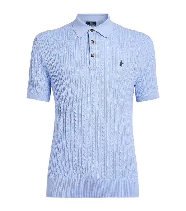 Polo Ralph Lauren Cable Knit Polo Shirt