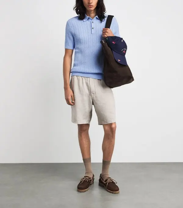 Polo Ralph Lauren Cable Knit Polo Shirt