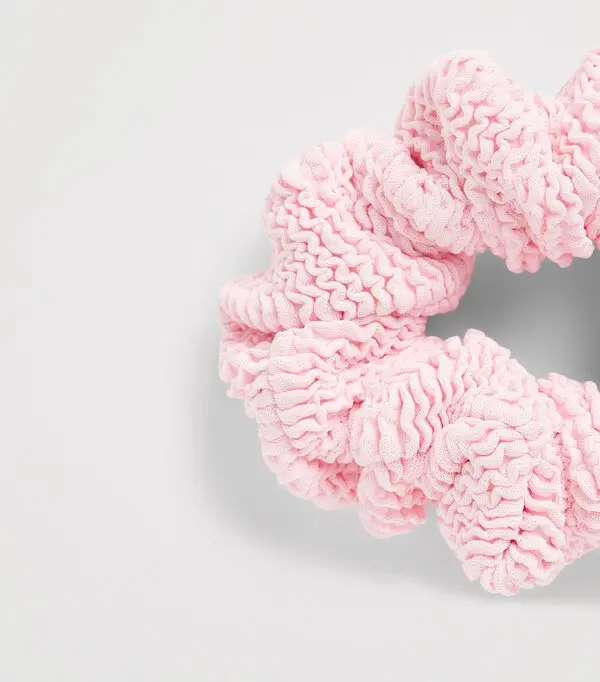 Hunza G Crinkle Scrunchie - Pink