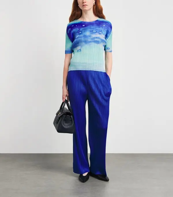 Issey Miyake Sea Bubble Short Sleeve Top