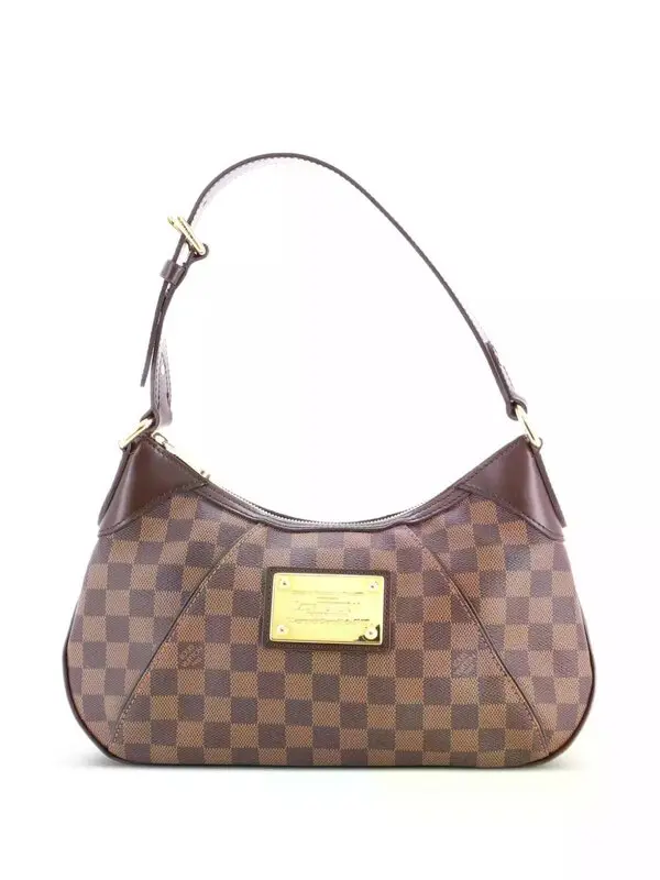 LOUIS VUITTON Thames Damier Pm Shoulder Bag - Brown