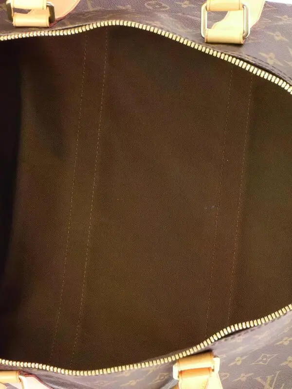 LOUIS VUITTON Keepall 50 Monogram Canvas Travel Bag - Brown