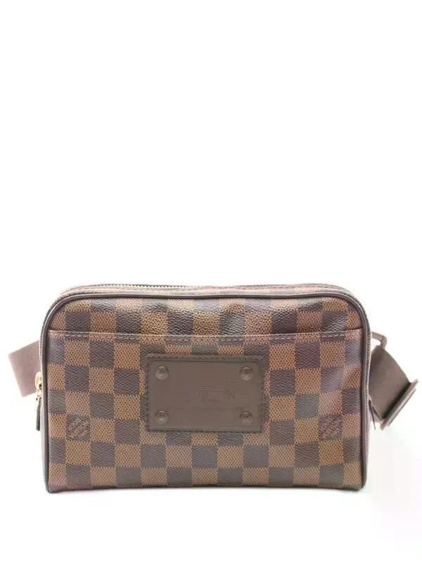 LOUIS VUITTON Damier Ebene Brooklyn Belt Bag