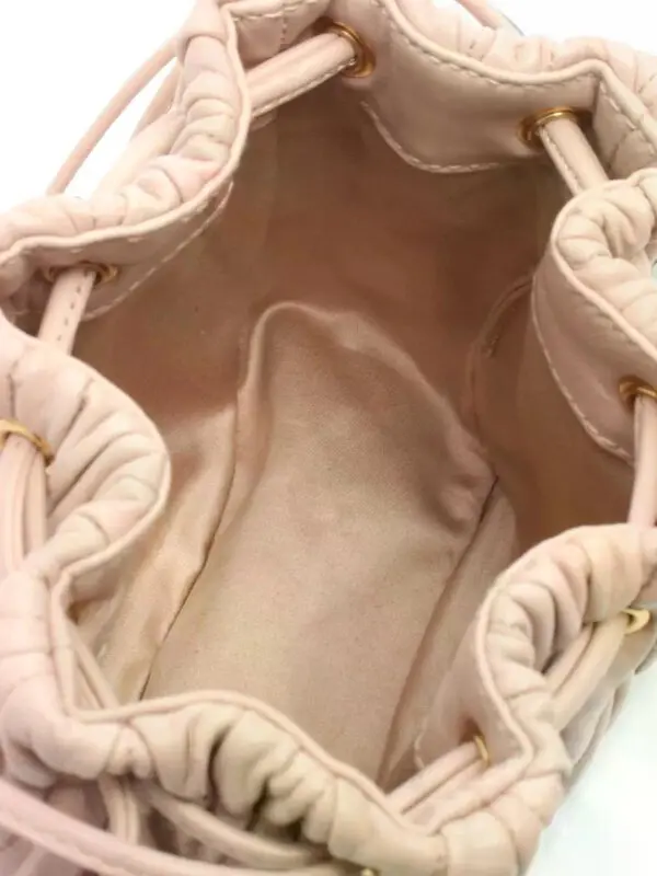 Miu Miu Matelassé Shoulder Bag - Pink