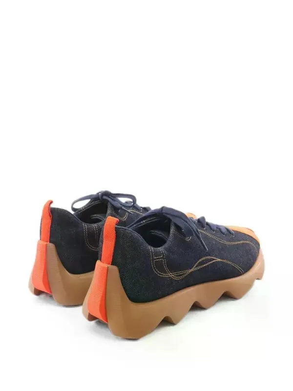 Hermès Anvol Denim Suede Sneakers