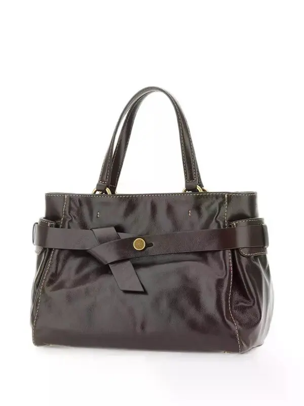 GIANNI CHIARINI Miranda Leather Tote Bag