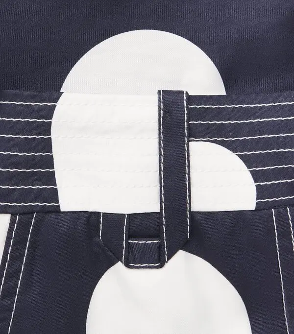 Jacquemus Cotton Polka Dot Midi Skirt