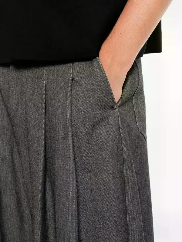 TEAM WANG DESIGN Pleated Wide-leg Trousers