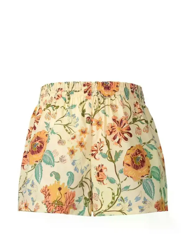 Ulla Johnson Marnie Floral-print Mini Shorts