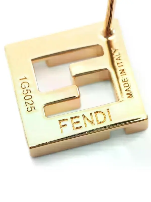Fendi Ff Motif Earrings