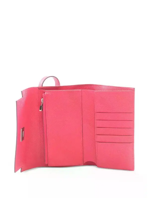 Hermès 2017 Kelly Trifold Wallet - Pink