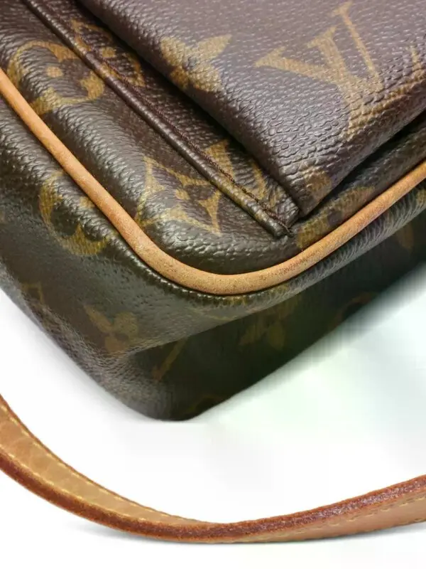 LOUIS VUITTON Monogram Canvas Viva Cité Shoulder Bag - Brown