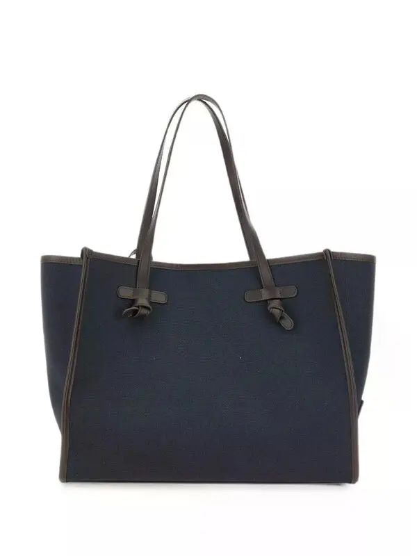 GIANNI CHIARINI Marcella Leather-trim Tote Bag
