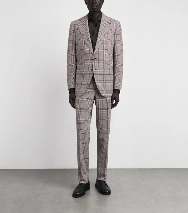Isaia Cotton Jersey Shirt - Brown