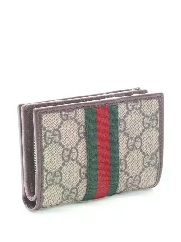Gucci 2010s Small Ophidia Gg Supreme Wallet