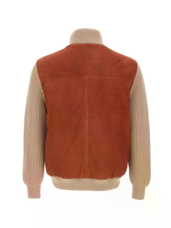 VOLFAGLI FIRENZE Elmo Suede-leather Jacket