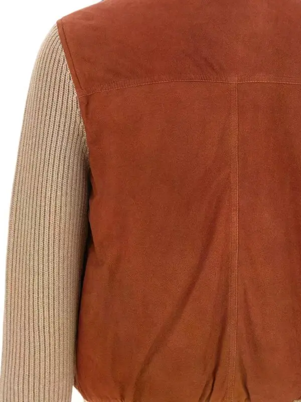 VOLFAGLI FIRENZE Elmo Suede-leather Jacket